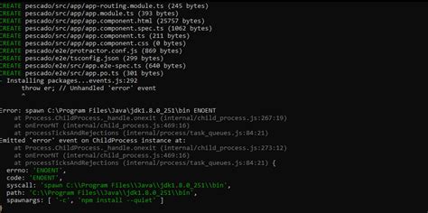 Java Angular No Me Quiere Instalar Porque El Npm De Node Esta