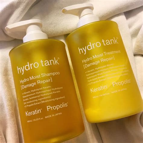 ダメージリペア ハイドロモイスト シャンプー／ヘアトリートメント｜hydrotankの効果に関する口コミ Hydrotank ダメージ