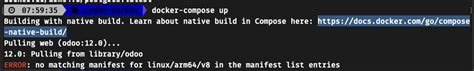 Can Odoo Image Support Arm · Issue 349 · Odoodocker · Github