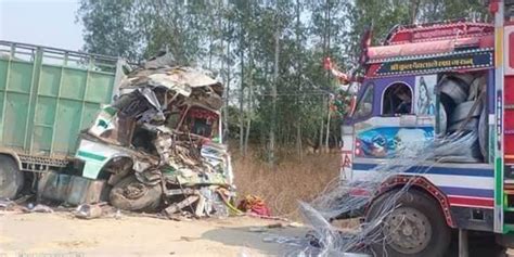 धनुषामा ट्रक दुर्घटना तीन जनाको मृत्यु एक घाइते Yo Bela