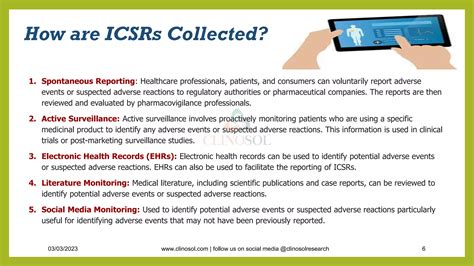 Reporting Of Icsr Individual Case Safety Report Pptx