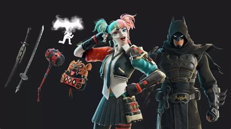 Fortnite Unveils Ninja Batman And Samurai Harley Quinn Skins