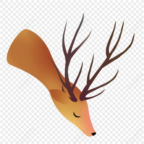 사슴 머리에 Png 일러스트 무료 다운로드 Lovepik