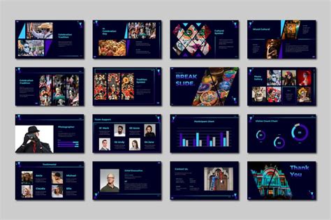 Event Celebration Festival Presentation Template Incl Event And Festival