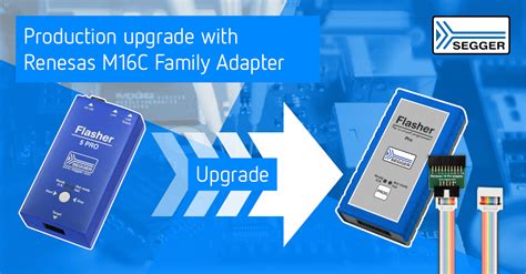 SEGGER Introduces Renesas M16C Family 10 Pin Adapter