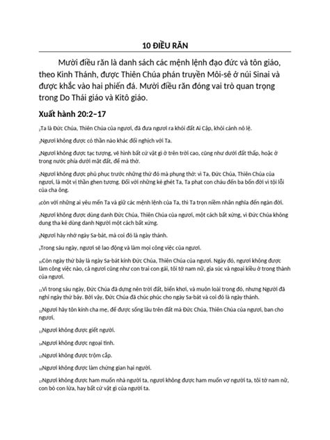 10 ĐiỀu RĂn Pdf
