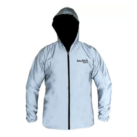 CHAQUETA REFLECTIVA CORTAVIENTOS 100 DOBLE FAZ POLIESTER BULLET UNISEX