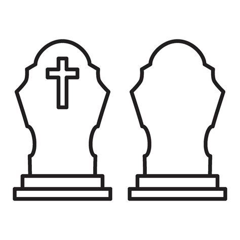 Printable Tombstone Template
