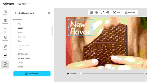 add custom fonts to videos online