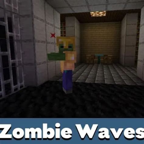 Download Zombie Waves Map For Minecraft Pe Zombie Waves Map For Mcpe