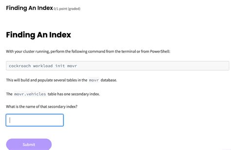 Solved Finding An Index 1 Point Graded Finding An Index