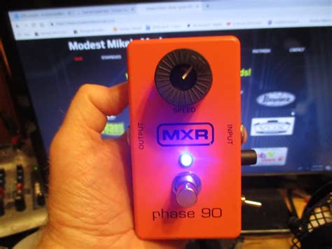 MXR Phase 90 Script Mod And Optional Univibe Mod Reverb