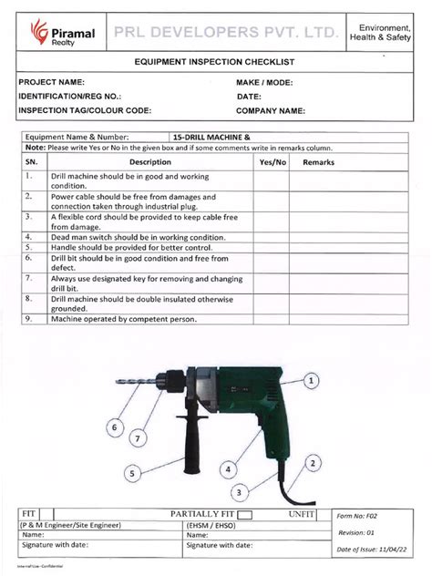 15 drill machine pdf