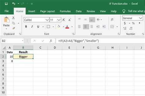 How To Use The IF Function In Excel