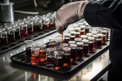 Extraction And Processing Methods Being Demonstrated In Chemistry Lab