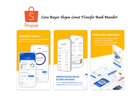 3 Cara Bayar Shopee Lewat Transfer Bank Mandiri BAMS