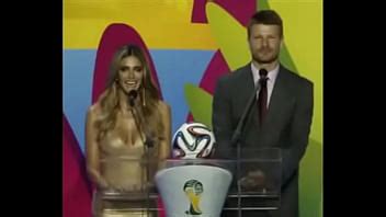 World Football Fernanda Lima Will Steal The Show At Brazil World Cup Draw NEWS IMAGENS