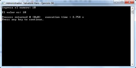 Ejercicio 34 Funciones Todo Programado C C