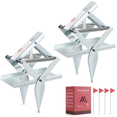 Mua Upgrade Mole Scissor Traps Easyset Mole Traps That Kill Reusable Gopher Traps For Lawns
