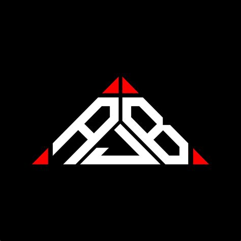 AJB Letter Logo Creative Design With Vector Graphic AJB Simple And