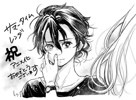 「サマータイムレンダアニメ化おめでとうございます 」しえろ⚡の漫画