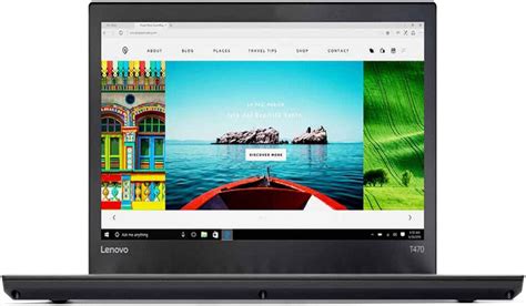 Renewed Lenovo Thinkpad T470 Core I5 6th Gen 8 Gb 256 Gb Ssd 14