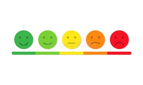 Emoji Rating Scale Stock Illustrations 1370 Emoji Rating Scale Stock