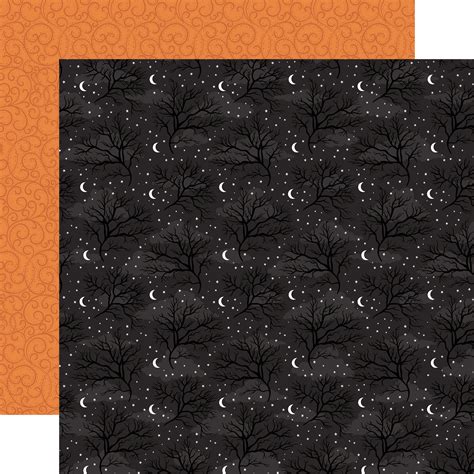 Spooky Spooky Night 12x12 Patterned Paper Echo Park Paper Co