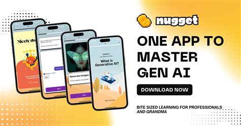 Nugget Learn Genai Bite Sized Tutorials For All Skill Levels