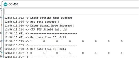 CAN Befehl Senden Und Antworten Mit Je 2 X Arduino UNO Mit MCP 2515