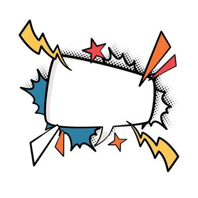 Comic Book Border Vector Art Icons And Graphics For Free Download