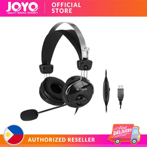 A4tech Hu 7p Stereo Headset W Mic Usb Lazada Ph