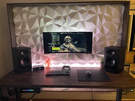 I Wanted To Build A Thing For Behind My Desk Rdesksetup