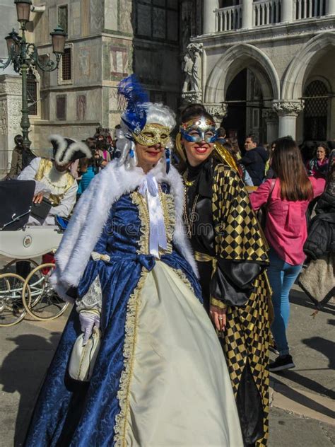 Venice Carnival Characters Editorial Photo Image Of Elegant 191644266