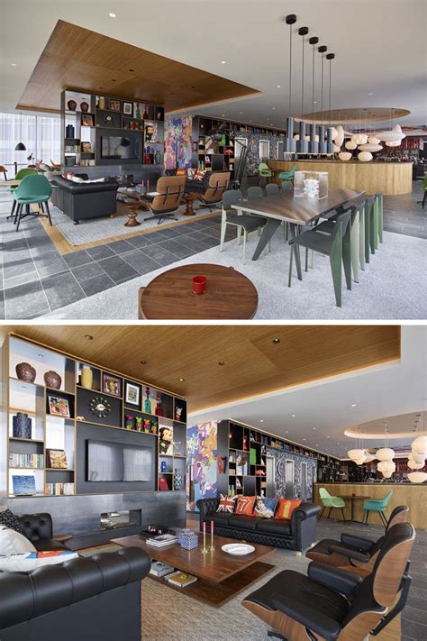 Interior Design Idea Create A Defined Area By Using Recessed Ceiling