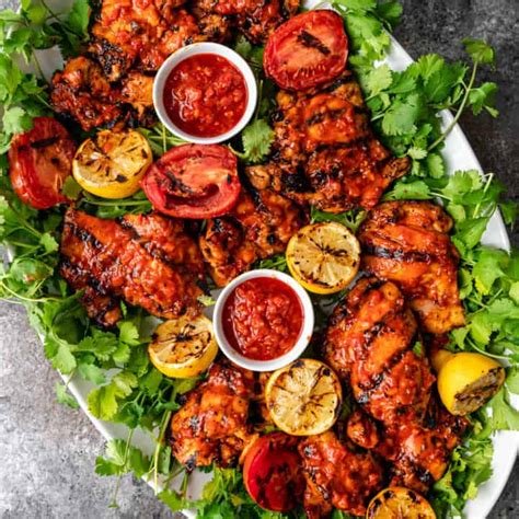 Grilled Harissa Chicken Video Silk Road Recipes