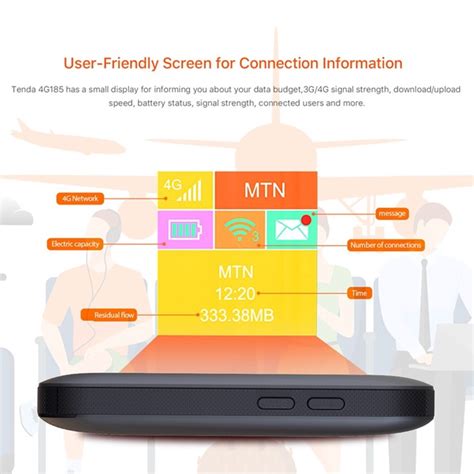 Tenda G Lcd G G Lte Advanced Mbps Pocket Wi Fi Mobile All It Hypermarket