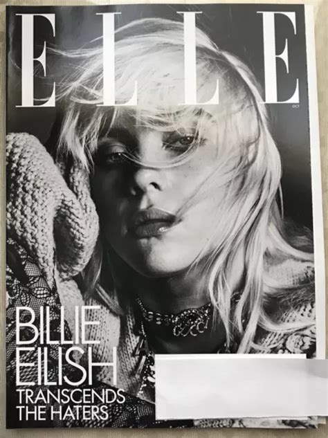 Elle Magazine October 2021 Billie Eilish Mckayla Maroney Naomi Osaka