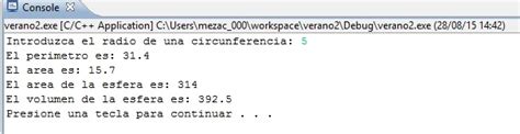 Programando en C Haz un código que calcule el perímetro de una