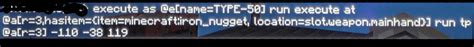 Execute Command Troubles R Minecraftcommands