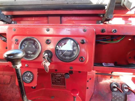 1954 Land Rover Series 1 Fire Engine Classic Classic Land Rover