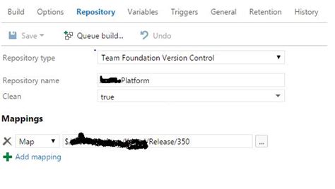 tfsbuild tfs remains out of sync after get sources step stack overflow