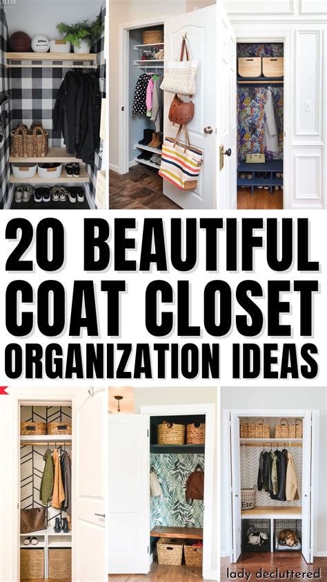 20 Clever Coat Closet Organization Ideas Artofit