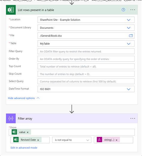 power automate compose tool failing on blank excel rows stack overflow