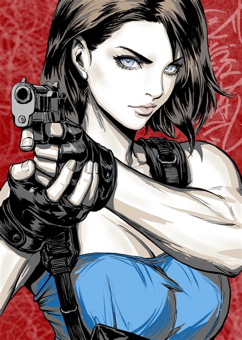 Resident Evil Video Game Resident Evil 3 Remake Resident Evil Girl Valentines Anime Jill