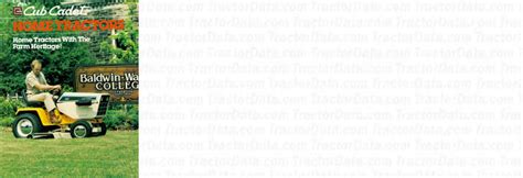 Cub Cadet 1604 Tractor Information