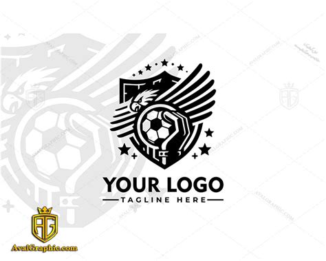 لوگو لوکس فوتبال با تصویر عقاب