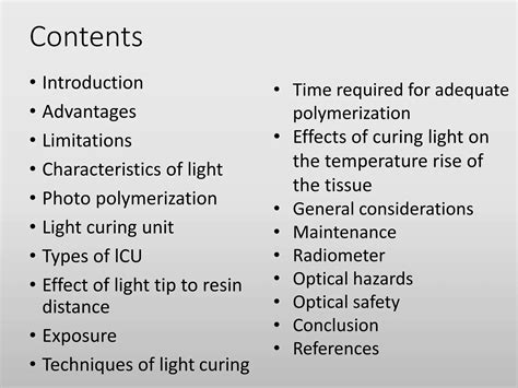 Light Curing Units Pptx