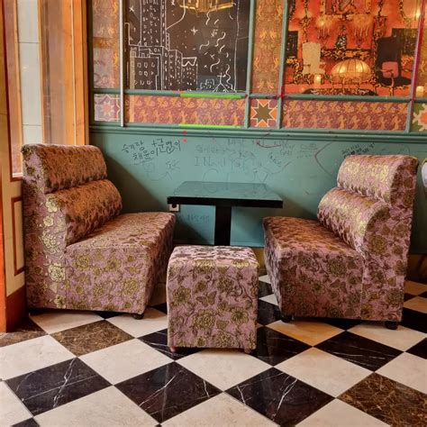 Living Room Furniture 다방의자다방소파레트로소파레트로의자업소가구 On Bunjang Global Site
