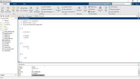 Simple Matlab Question Rmatlab
